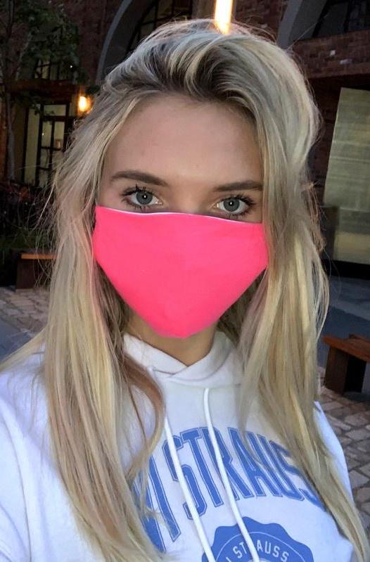 Fuchsia Solid Face Mask – Southern Fried Glam