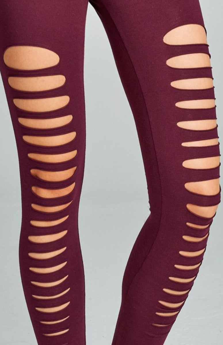 Ladder Cutout Leggings – Southern Fried Glam